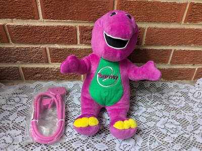 Playskool eSpecially My Barney Singing Talking Plush 2000 Untested | eBay