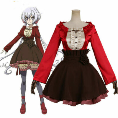 Anime Senki Zessho Symphogear XV Cosplay Yukine Chris Costume Lolita ...