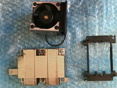 Dell R640 2nd CPU Upgrade Kit Heatsink C6R9H 0F8NV Fan RG2X2 Cage ...