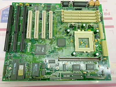 VINTAGE AOPEN AX53 SOCKET 7 PENTIUM AMD K5/K6 CYRIX M2 LPX MOTHERBOARD ...