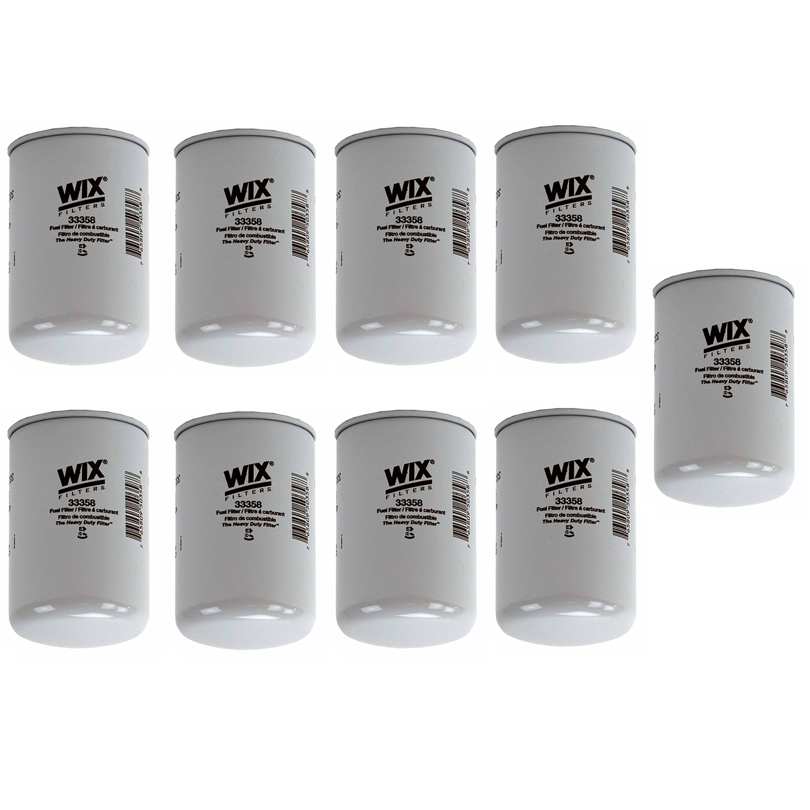 WIX 33358 - Fuel filter cross reference