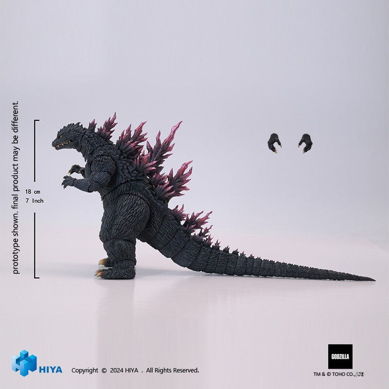 Pre-order HIYA Monsters Gojira 2000 Godzilla Complete Action Model ...