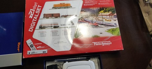 Fleischmann 5170001 N Coffret numérique z21 débloquée + routeur WIFI ...