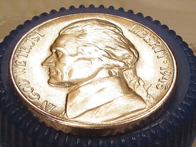 1945 S Choice BU Sharp Mint Luster 35% Silver War Nickel #809 ~ 28 | eBay