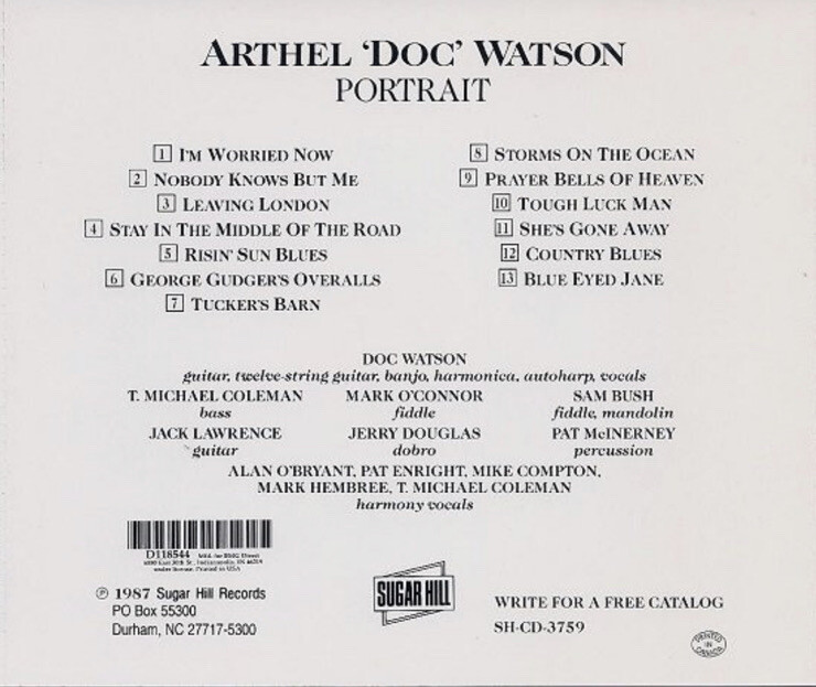 Portrait by Doc Watson (CD, 1987, Sugar Hill) 15891375922| eBay