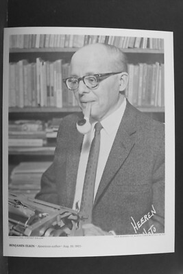 Benjamin Elkin - Print by International Portrait Gallery - Vintage ...