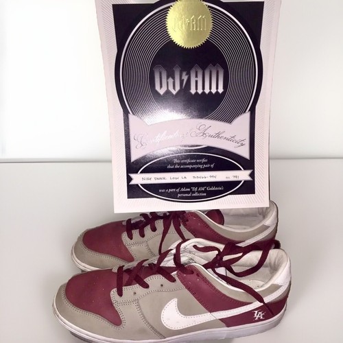 NIKE 1 OF 1 DUNK LOW DJAM MADE FOR DJ AM PROMO SAMPLE SB TRAVIS SIZE 11 ...