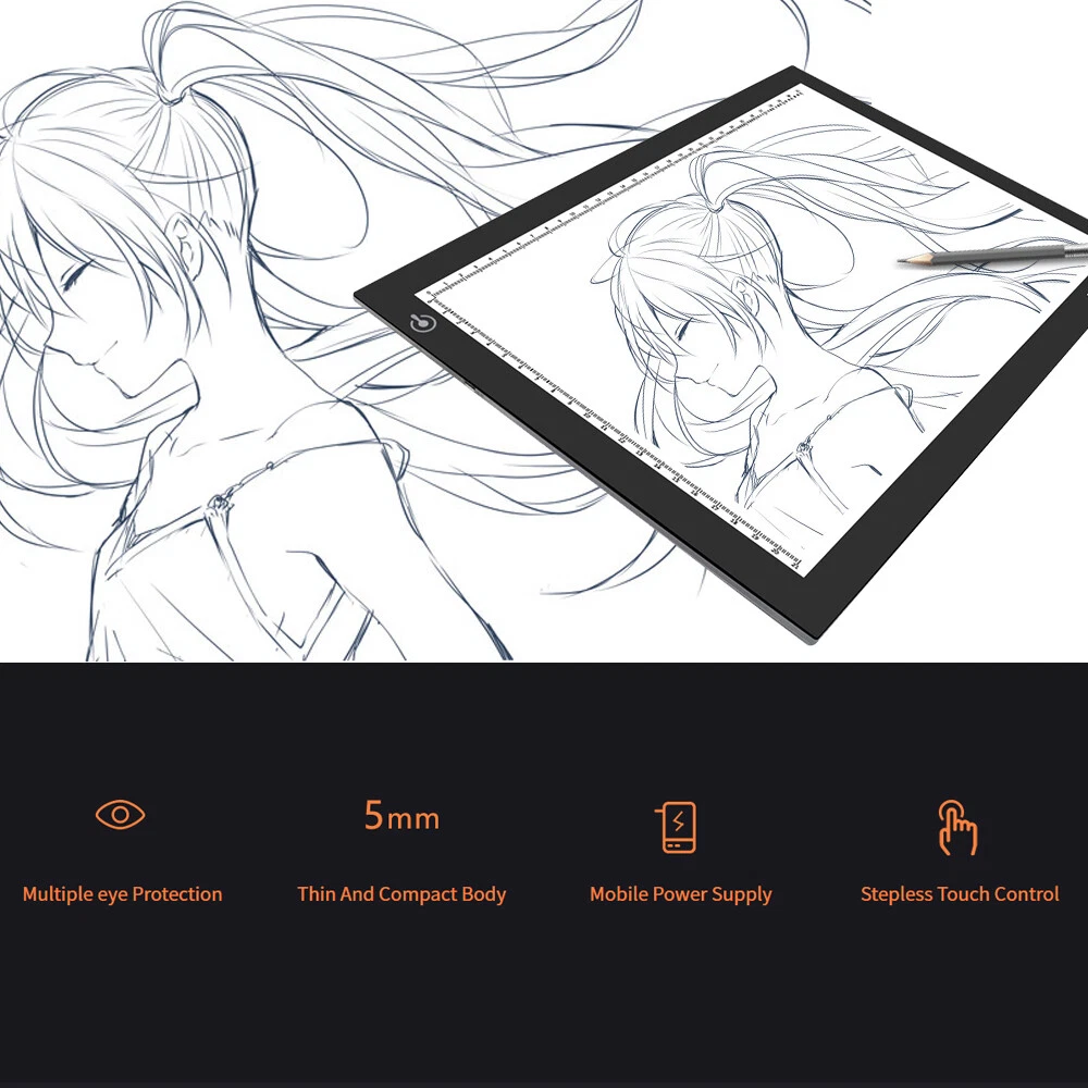 Huion L4s A4 Graphic Drawing Tablets Led Tablet Light Pad | Shelly Lighting