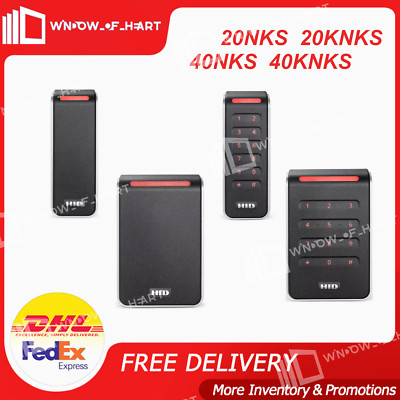 HID SIGNO Mullion keypad Reader 20NKS 20KNKS 40NKS 40KNKS NEW DHL/FedEx ...
