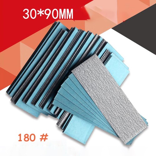 Dry Sandpaper Sanding Pads Rectangular Sheets 180 Grit Abrasive Paper ...