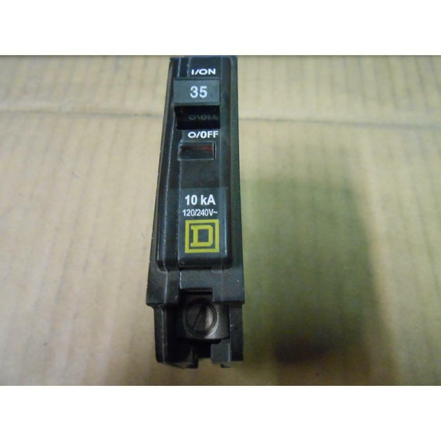 Square D QO135 Circuit Breaker 35a Plug in 120/240v 1p for sale online ...