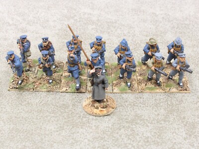 28mm Back of Beyond metal CHINESE INFANTRY x15 Well Painted Copplestone ...