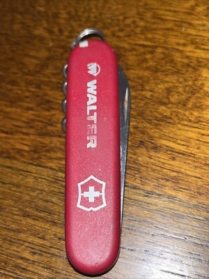 Swiss Army Walter Folding Pocket Knife Officer Suisse Victorinox ...