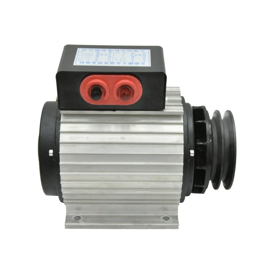 two-phase 5KW Permanent magnet generator 220V brushless Rare earth ...