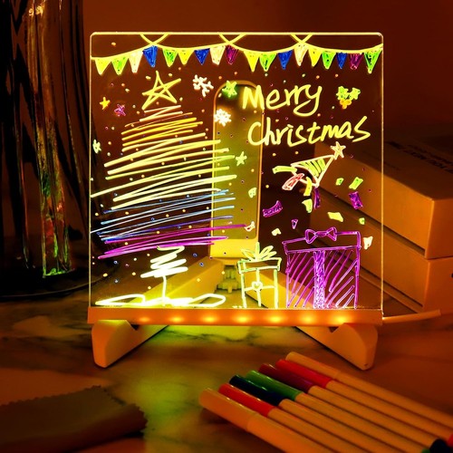 LED Note Board With Colors - Light Up Drawing 6*6inch, Multi-colored | eBay