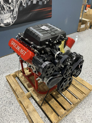 427 LS Next Magnuson Supercharged Turn-key Crate Engine Dart Holley ...