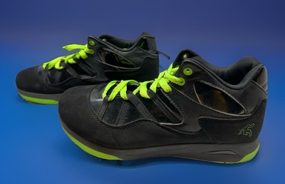 And1 Black & Lime Green Shoes Non Marking Lace Up Sneakers Boys Size 6 ...