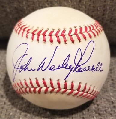 Boog Powell Signed Autographed American League Baseball Full Name ...