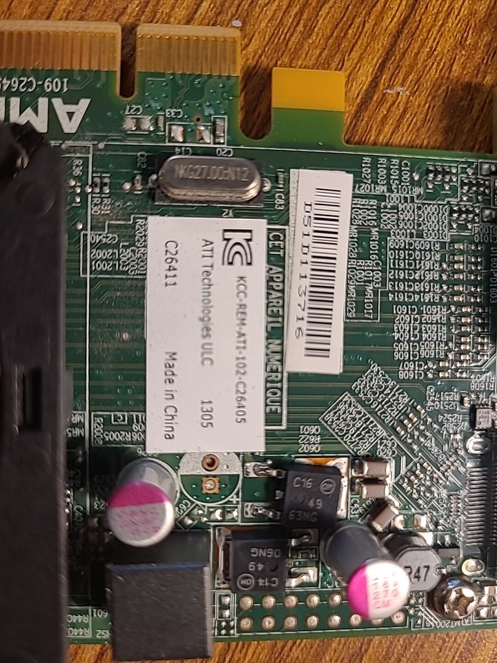 AMD Radeon DVI - DisplayPort Graphics Video Card 1GB 109-C26457-01 | eBay