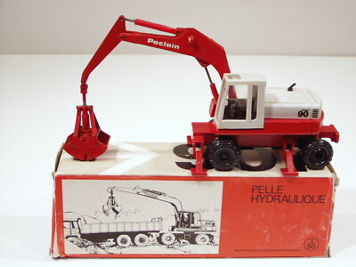 Poclain 90 Wheel Excavator w Clam - 1/50 - Gescha #2896 | eBay