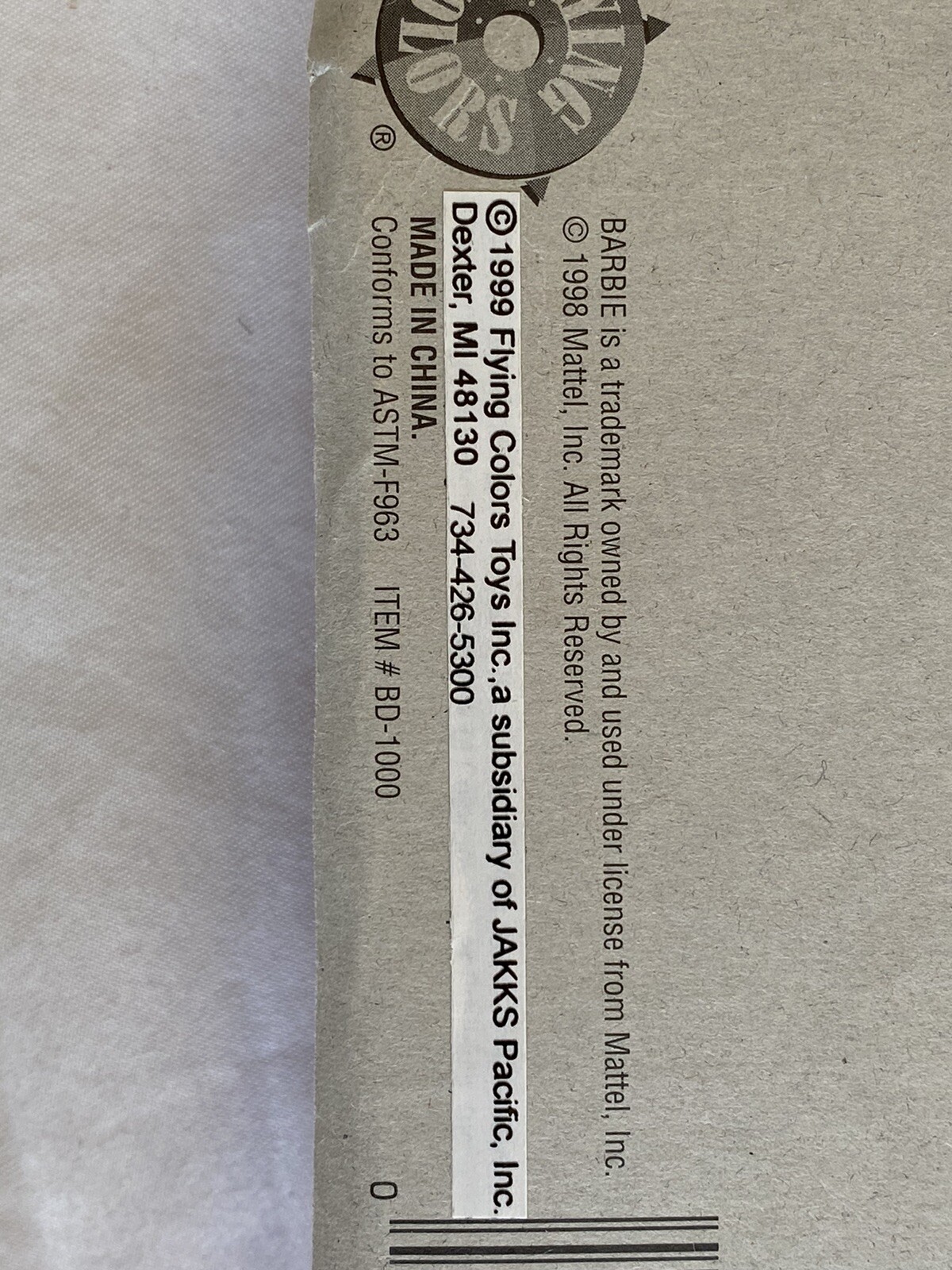 Vintage 1998 Mattel Barbie Diary Key Lock - NEW UNUSED W/ Mini Diary ...