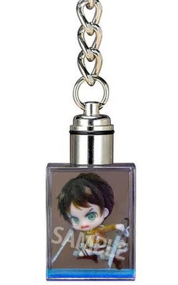 Ellen Yeager Attack on Titan Trading Full Color 3D Crystal Key Ch ...