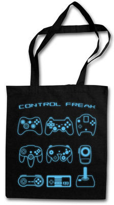 WANNA PLAY ? CONTROLLER ROBOT Hipster Shopping Cotton Bag - Retro Gamer ...