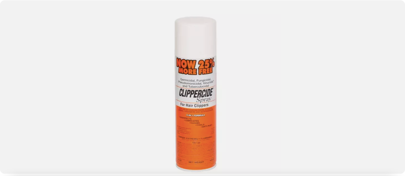 Clippercide Spray for Hair Clippers - 5-in-1 Formula - 425g | eBay