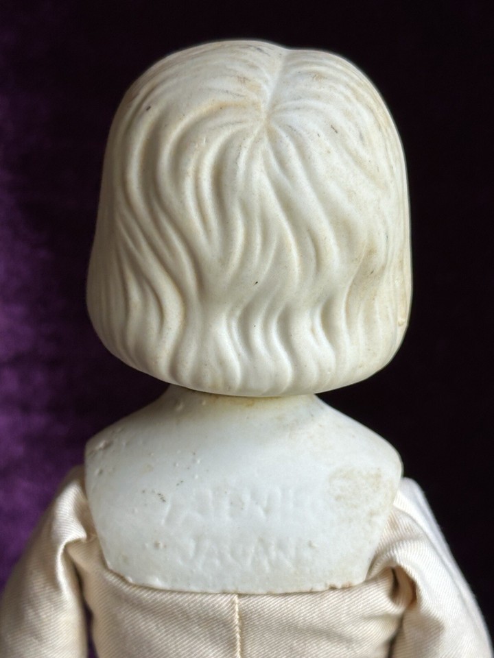 Antique/Vintage 12.5” Made in Japan Swivel Neck Parian Bisque Head Doll ...