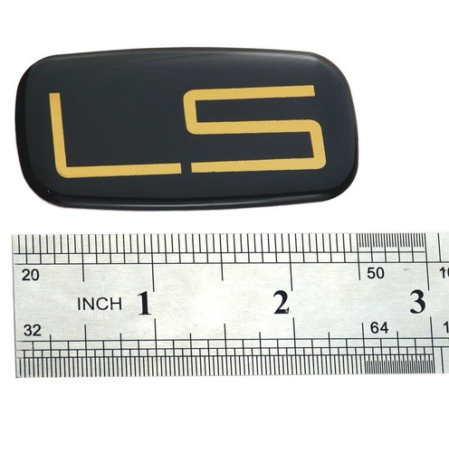 2Pc Black Gold 99-07 Side Body LS Emblems 3D Badges Replacement ...