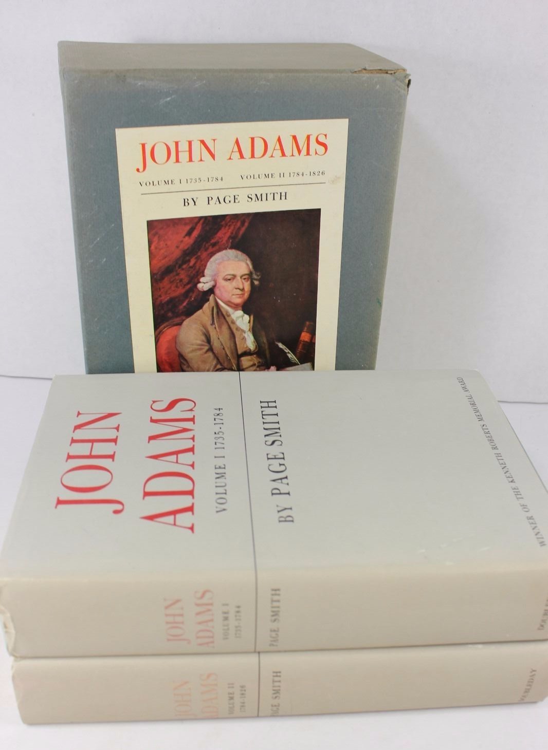 John Adams Biography by Page Smith 2 Volume Box Set First Edition 1962 ...