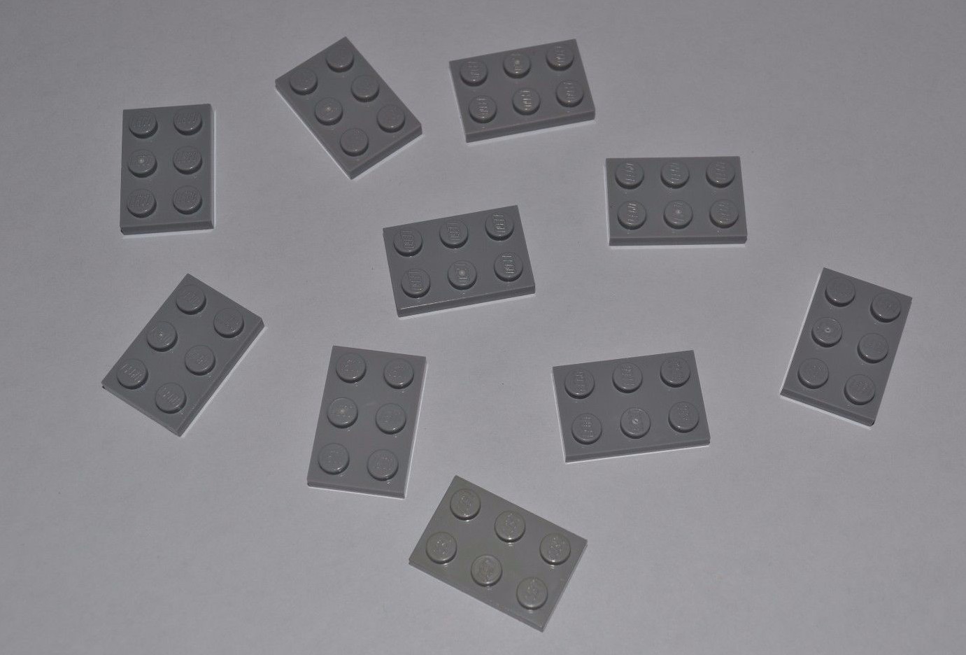 lot of 10 light grey Lego plates 2X3 - combined shipping (LTGY44) | eBay