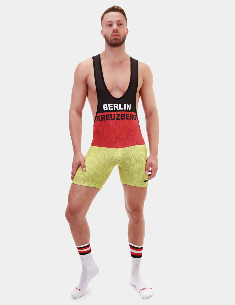 Barcode Berlin Filipp Singlet (White Red Royal , Black Red Yellow, Royal White) | eBay