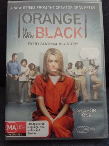 ORANGE IS THE NEW BLACK SERIES 1 FIRST SEASON REGION 4 DVD NEW & SEALED ...