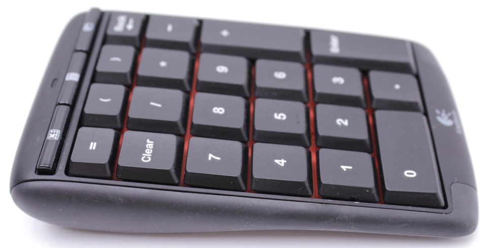 Logitech N305 Wireless Number Pad Keypad With Unifying Dongle Tested | eBay