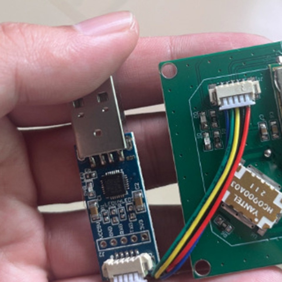 YRM100 TTL RFID Reader Module UHF with ESP32 Interface and Internal ...