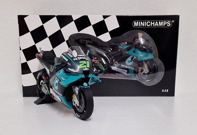 Minichamps 1:12 Die Cast Model Motorcycle Yamaha Morbidelli Motogp 2020 ...