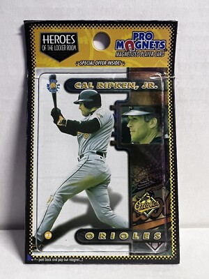 1998 Pro Magnets Heroes of the Locker Room Cal Ripken Jr #02 HOF | eBay