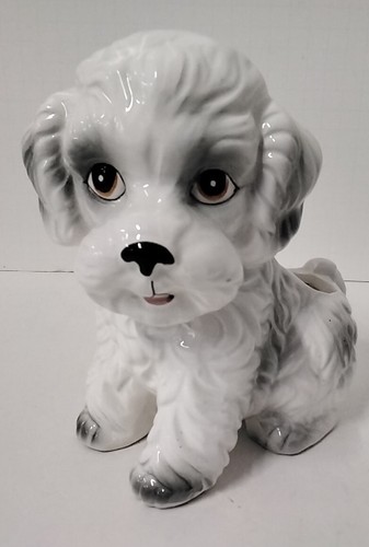 Vintage Ceramic Poodle Planter 8T-3427 | eBay
