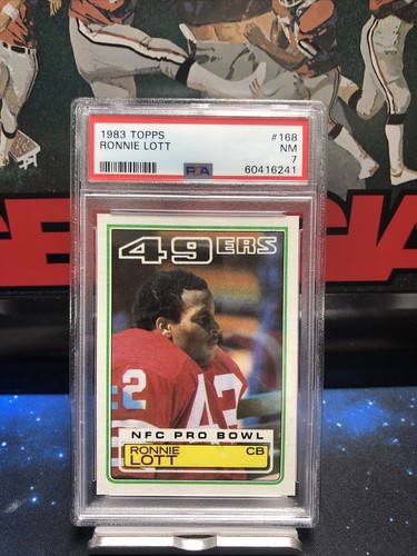 1983 TOPPS #168 RONNIE LOTT 49ERS HOF PSA 7 2nd Year | eBay