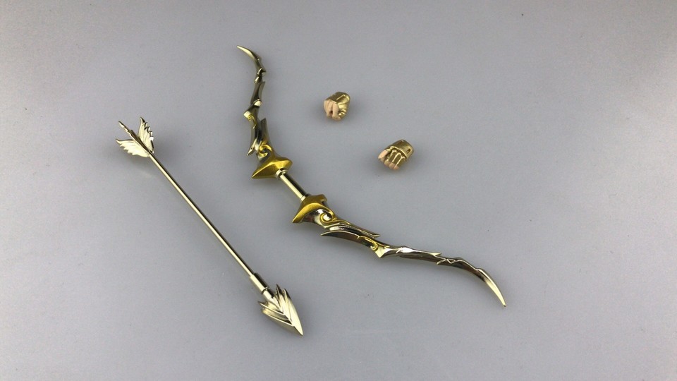 GT Metal Bow & arrow for Bandai Saint Seiya Cloth Myth SOG Sagittarius ...