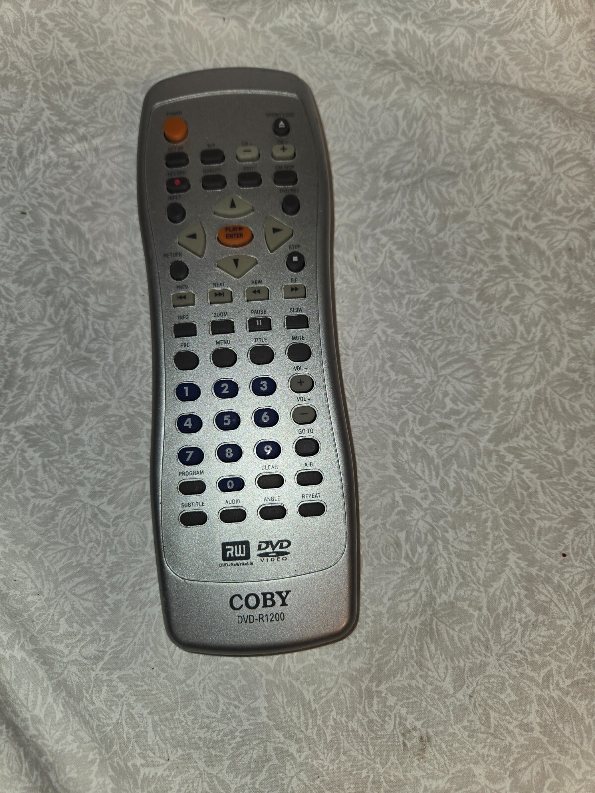 Original Factory Coby DVD-R1200 Remote Control Controller | eBay