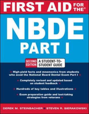 FIRST AID FOR THE NBDE PART 1 2/E (First Aid Series) by Steinbacher ...