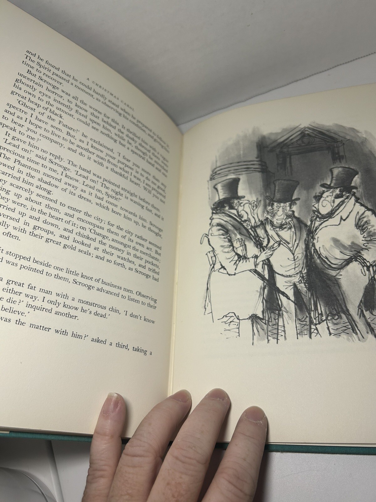 A Christmas Carol by Charles Dickens Ronald Searle 1961 Illustrated | eBay