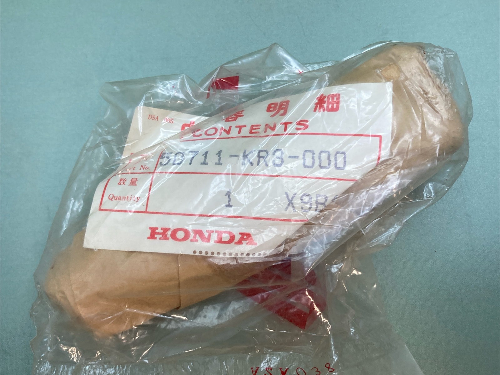 NEW GENUINE HONDA 50711-KR3-000 BAR, R. PILLION STEP | eBay