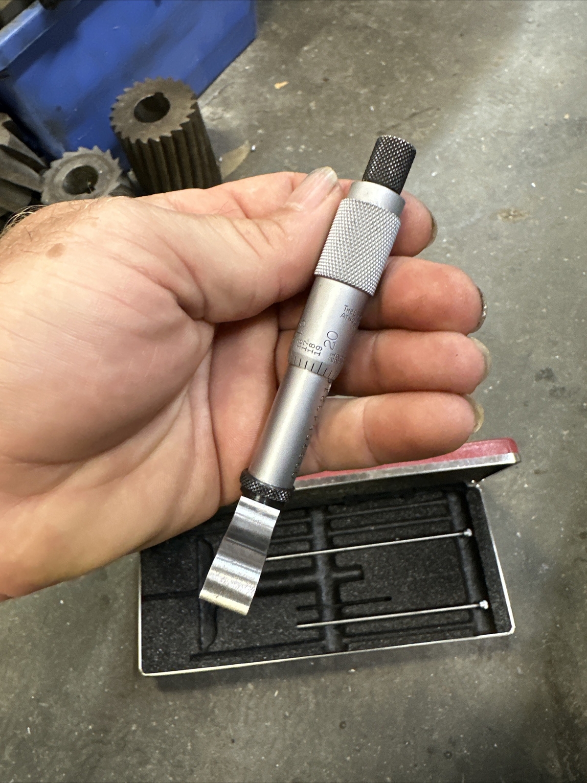 Starrett 440 0-3” Depth Micrometer Machinist Tool Maker Inspection Gage ...