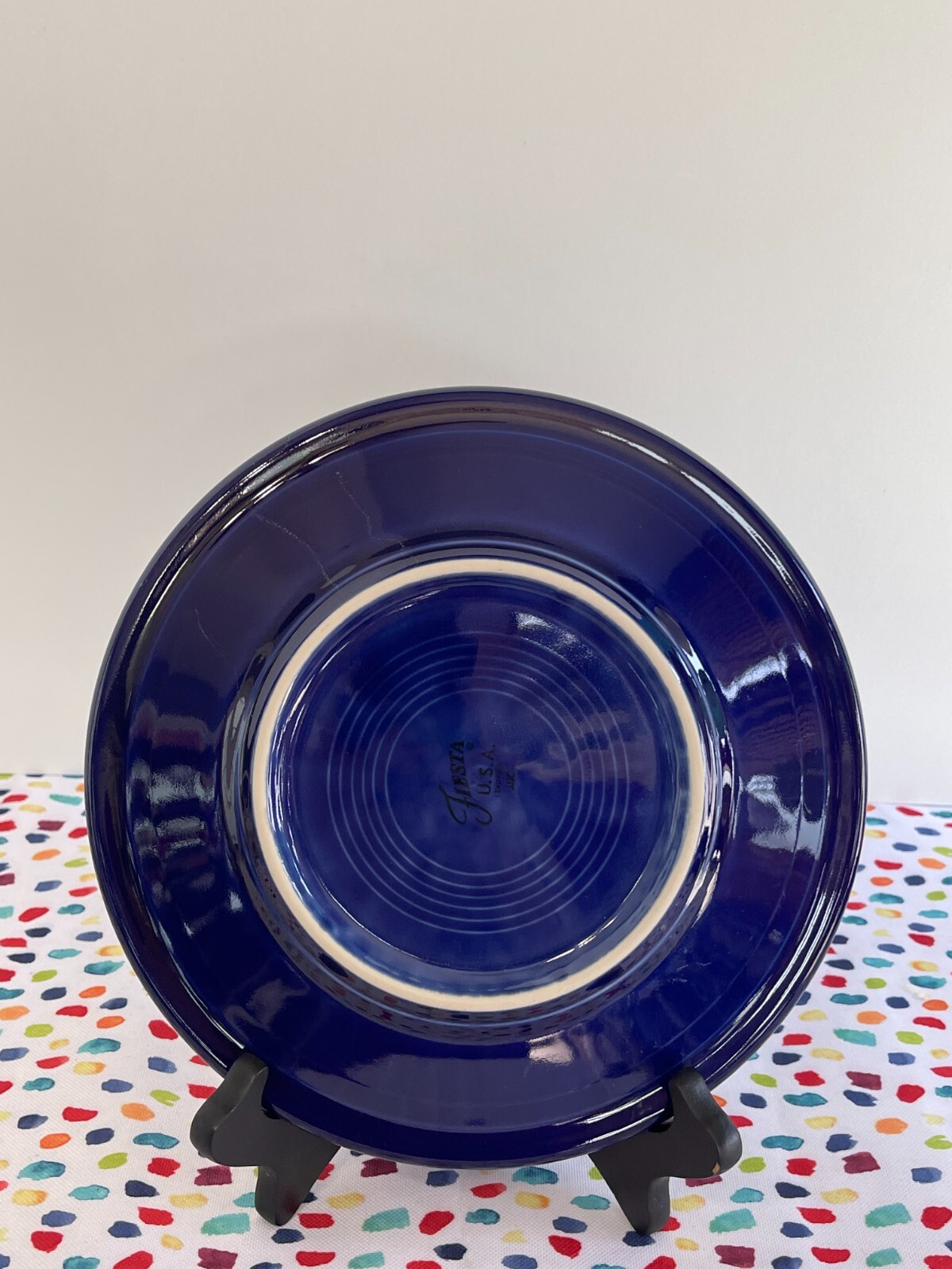 Fiestaware Twilight Lunch Plate Fiesta Blue 9 inch Luncheon Plate | eBay