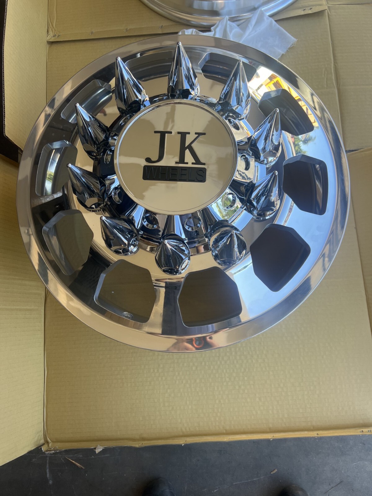 Custom Tuck Dually Wheels Chevy 3500 C30 OBS Ford Dodge 22x8.25 OUTER ...
