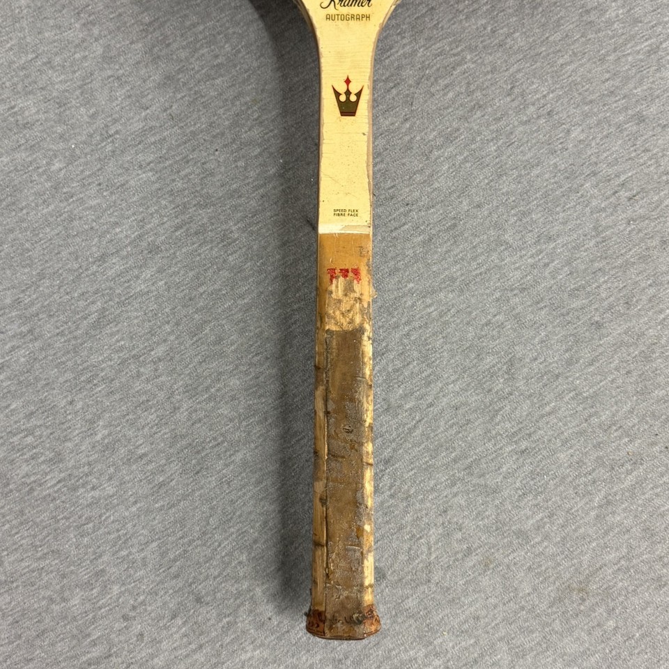 Vintage Wilson Autograph The Jack Kramer Wood Tennis Raquet USA | eBay