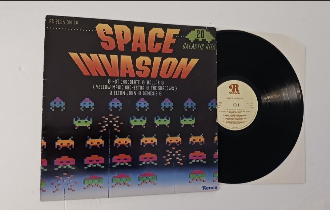 AS SEEN ON TV IN THE 80S ORIGINAL- SPACE INVASION TWENTY GALACTIC HITS ...